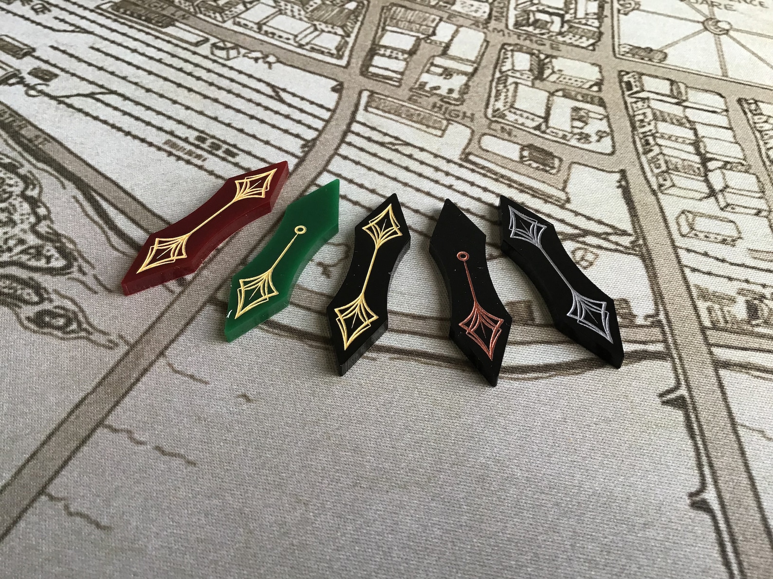 Path Markers double Sided for Arkham Horror LCG Compatible - Etsy