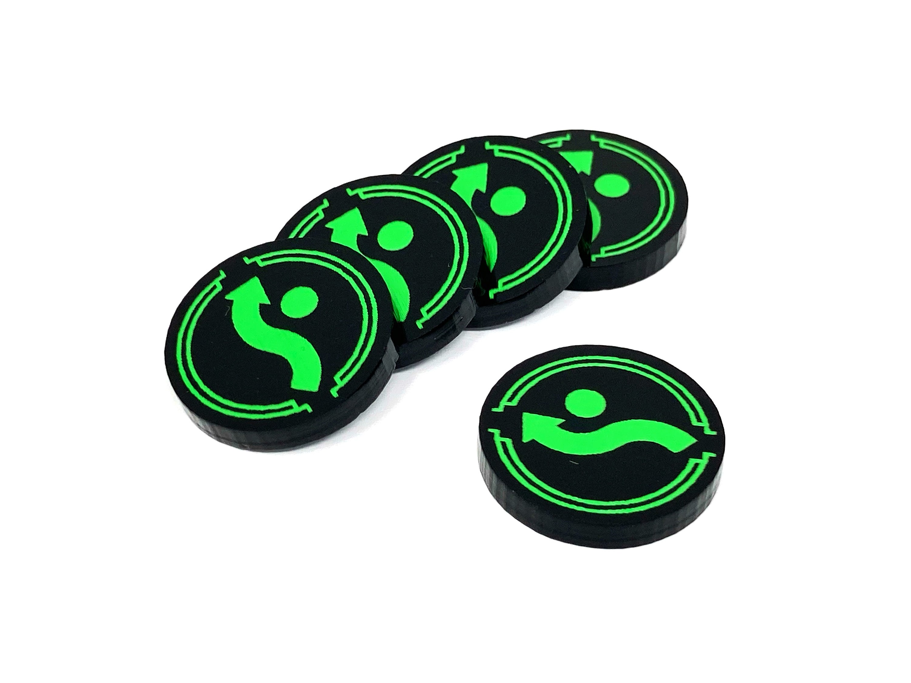 5 X Evade Tokens Black Series Star Wars Xwing Compatible - Etsy