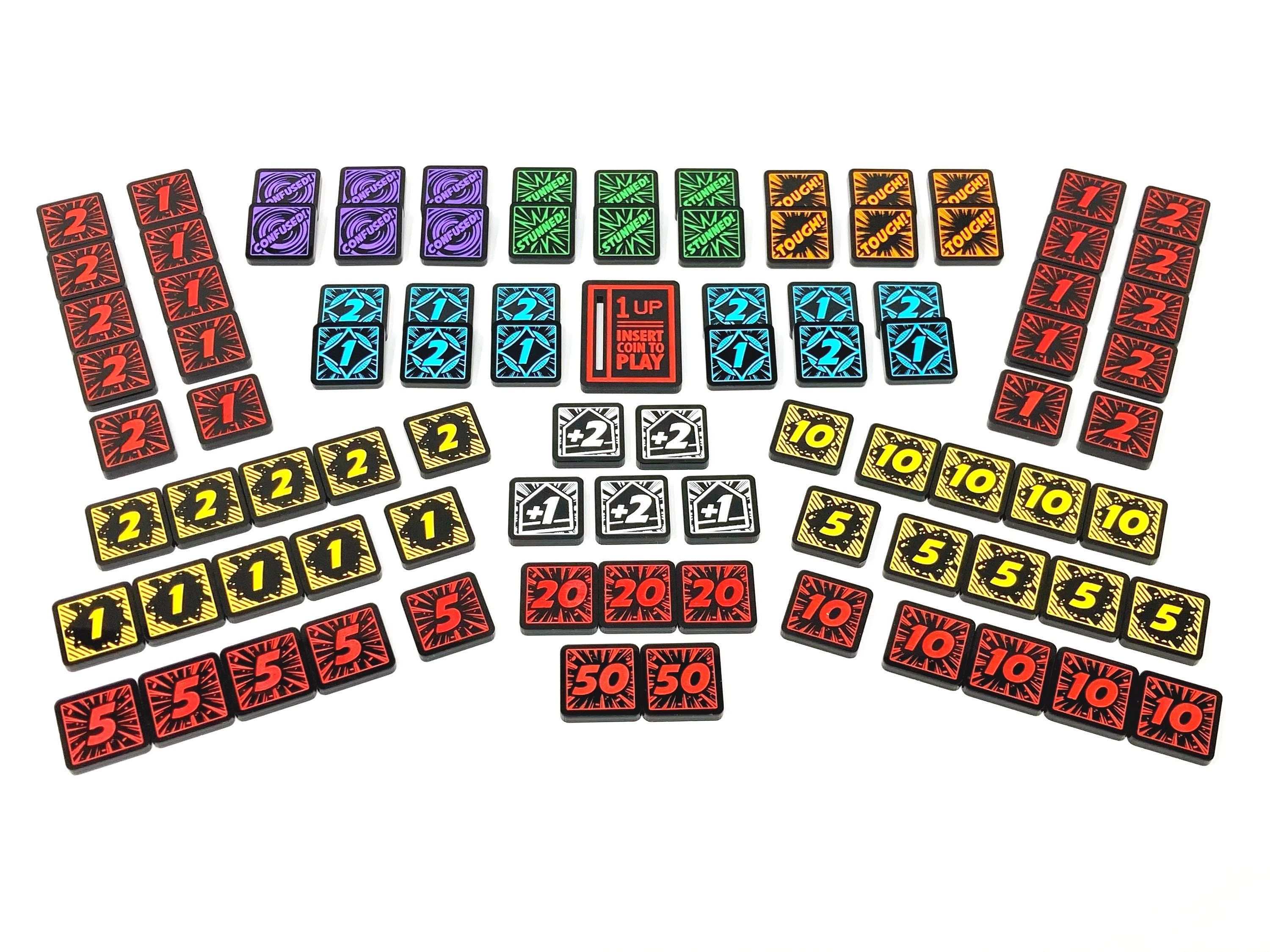 Marvel Champions LCG , Fan Made Acrylic Token Set - Etsy