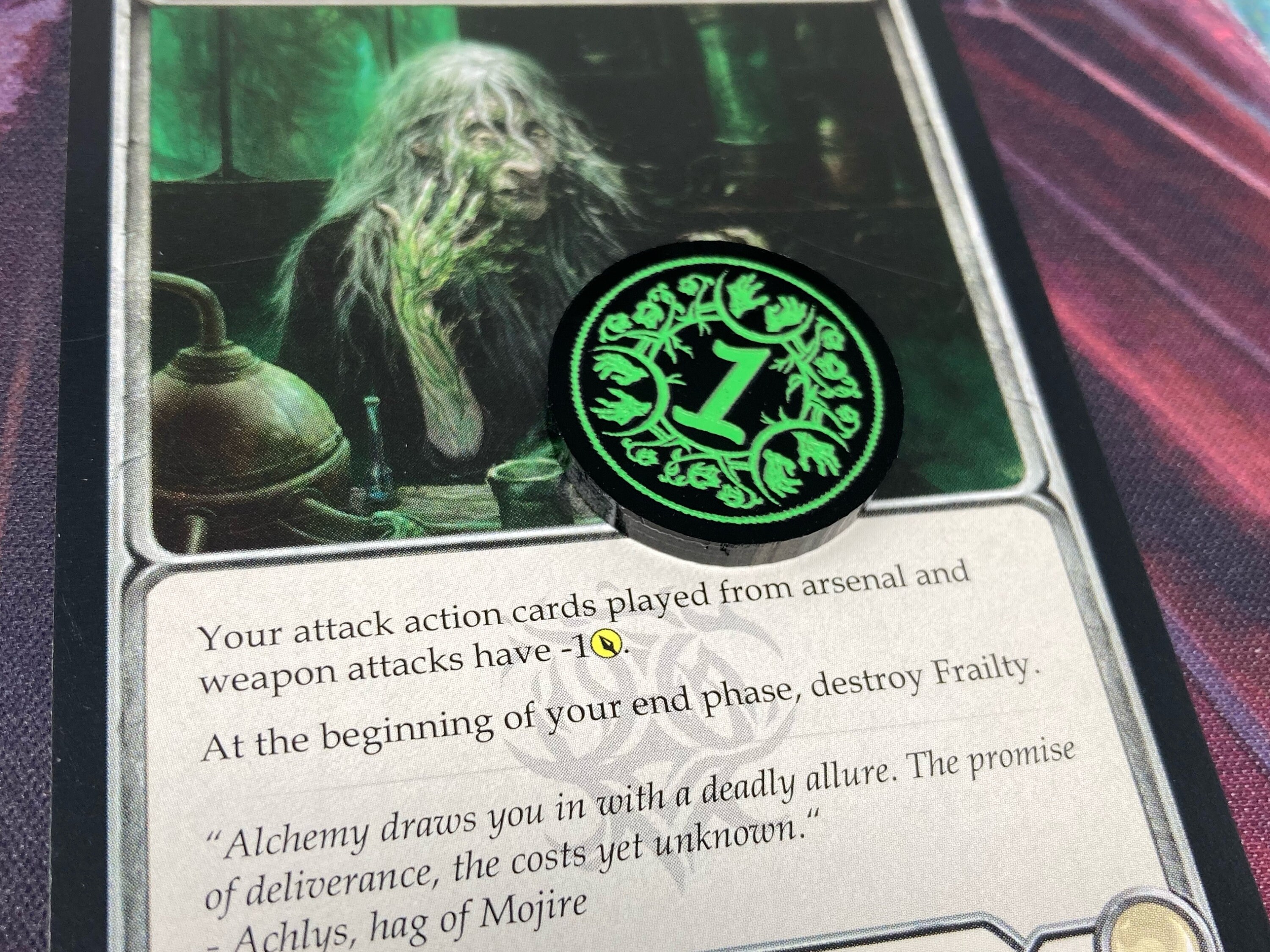 2 X Frailty Tokens (double Sided) for Flesh and Blood TCG - Etsy UK