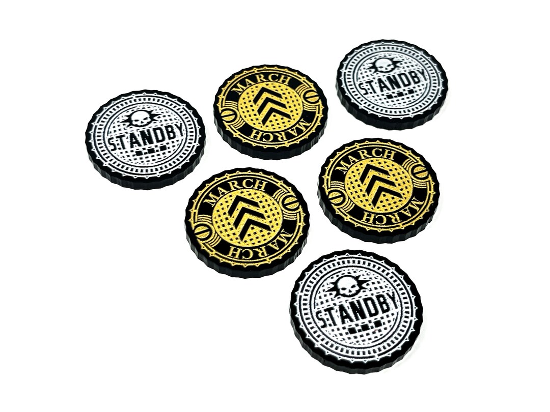 Legions Imperialis March Order Tokens - Etsy