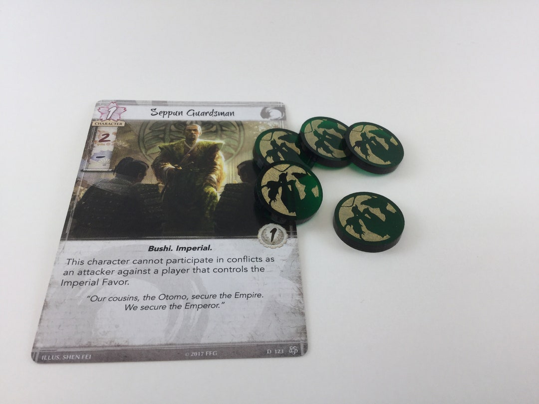 L5R Legend of the Five Rings Acrylic Mantis Clan Fate - Etsy UK