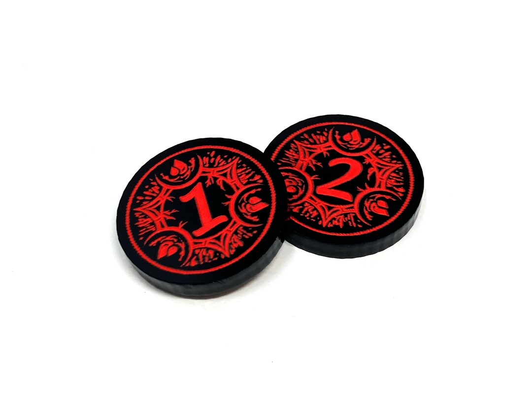 2 X Bloodrot Pox Tokens (double Sided) for Flesh and Blood TCG - Etsy