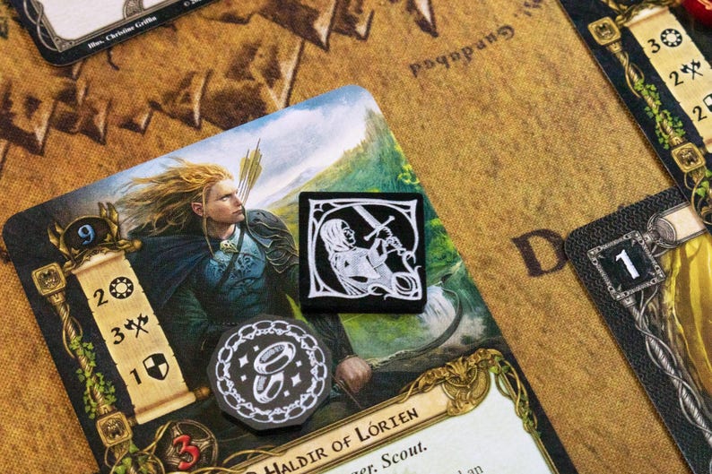Ready/exhausted Tokens - Acrylic - for LOTR LCG - Etsy