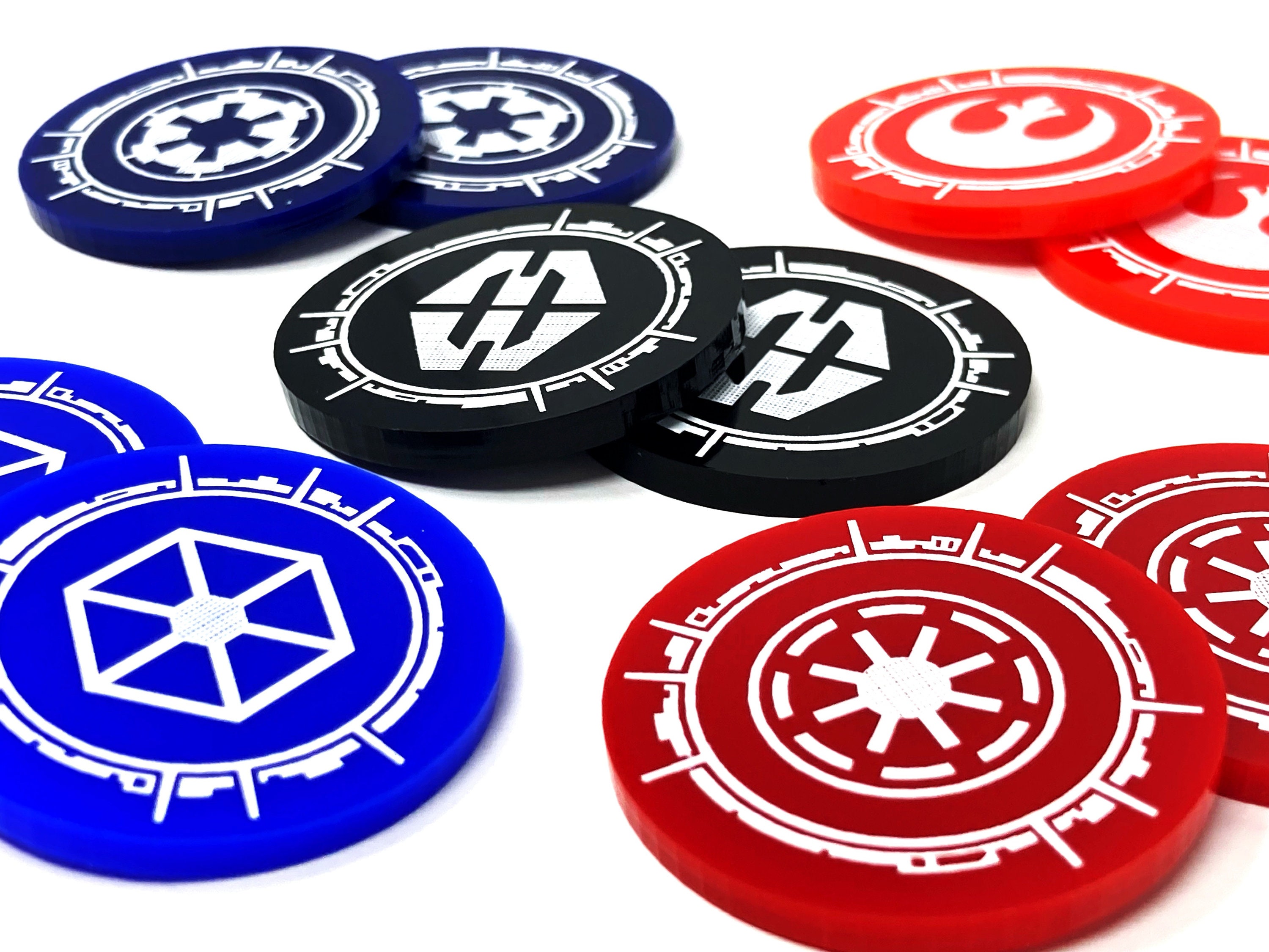 SW Legion Compatible, Acrylic Order Tokens - Etsy