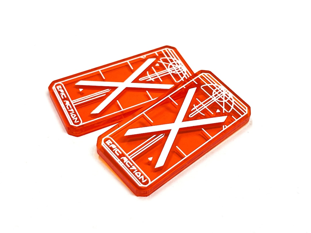 Epic Action Token Set - Star Wars Unlimited TCG Compatible - Double ...