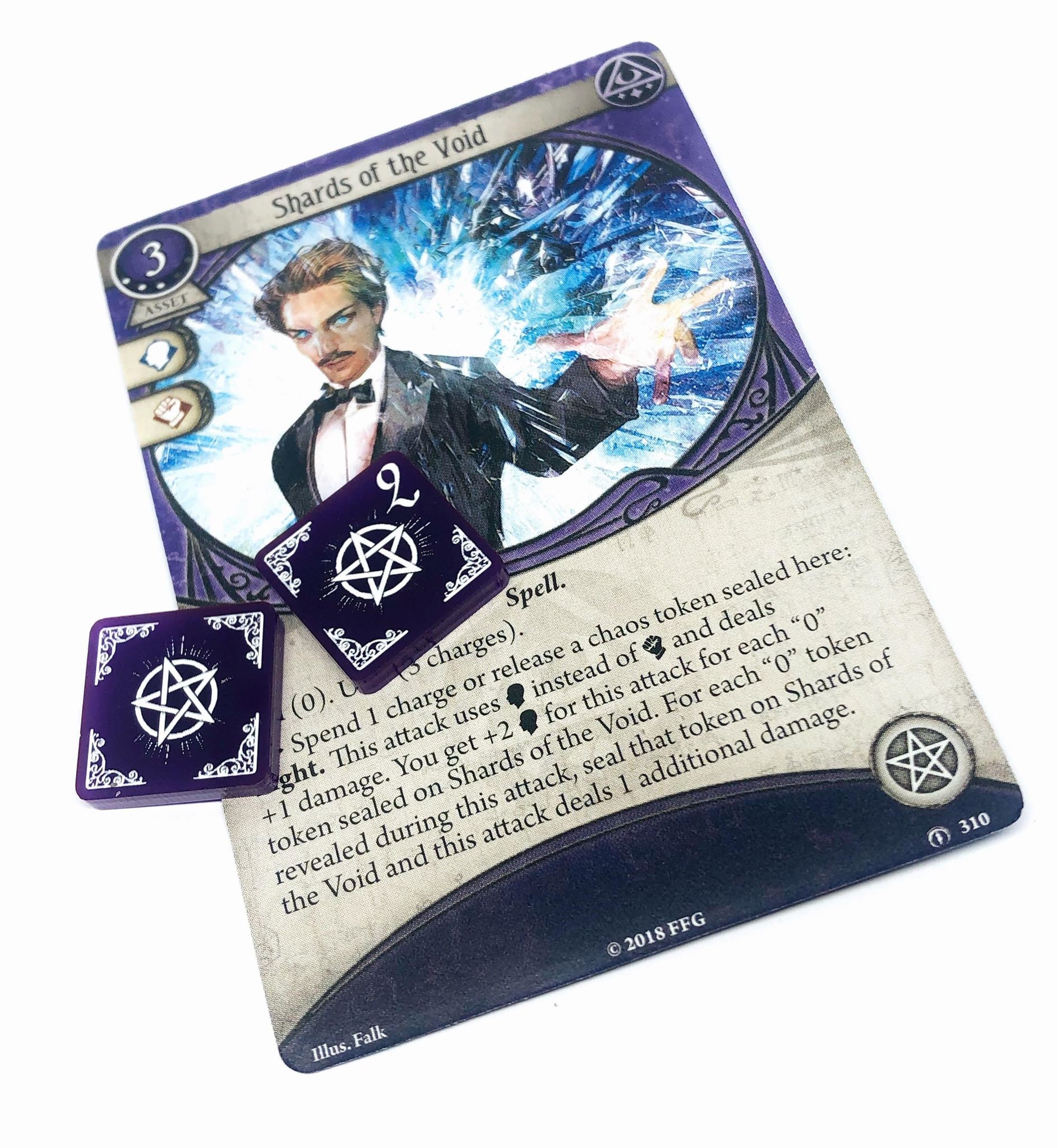 2 X Charge Tokens double Sided for Arkham Horror LCG | Etsy