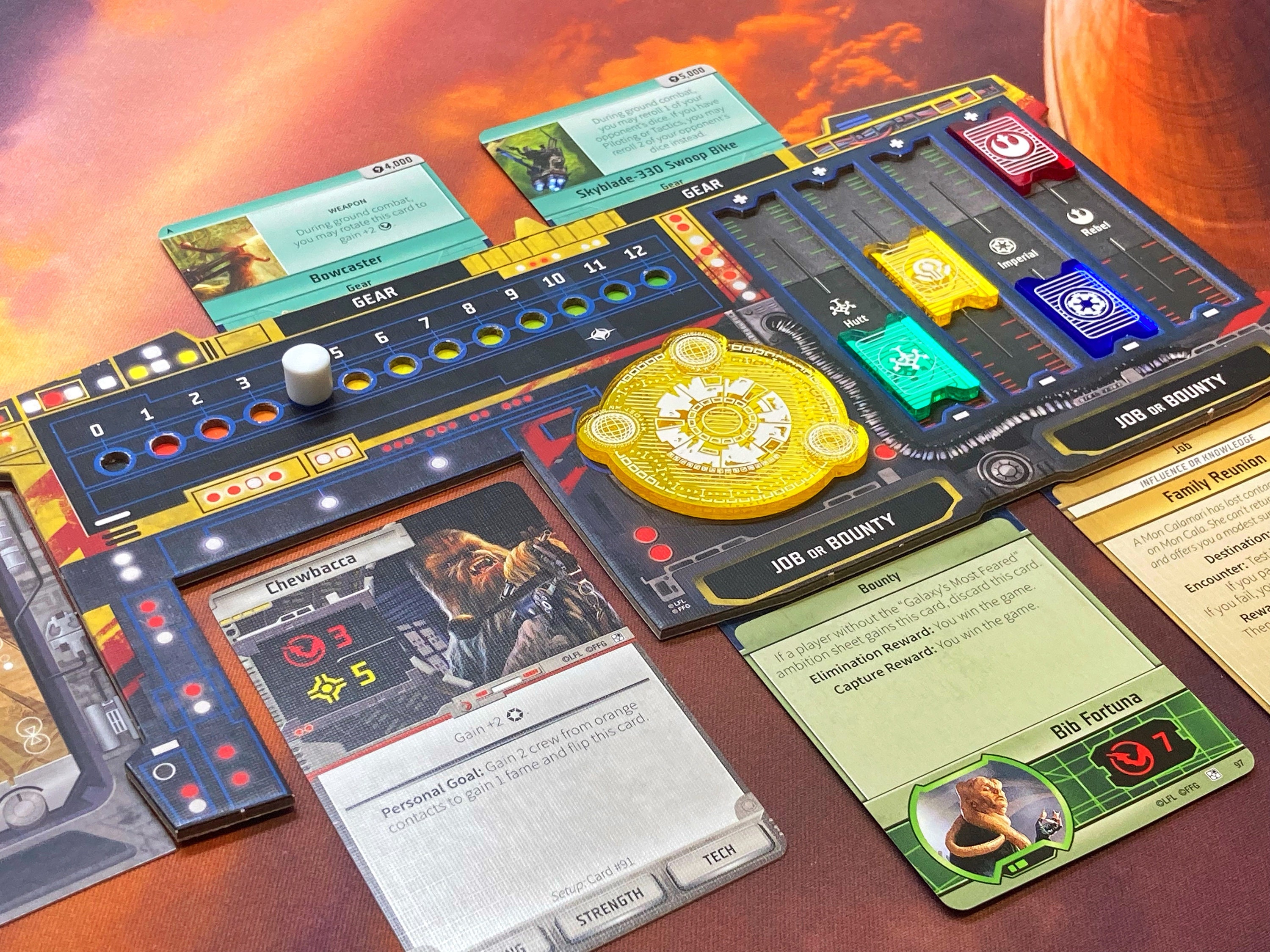 Outer Rim Unfinished Business Debt Token Set - Etsy UK