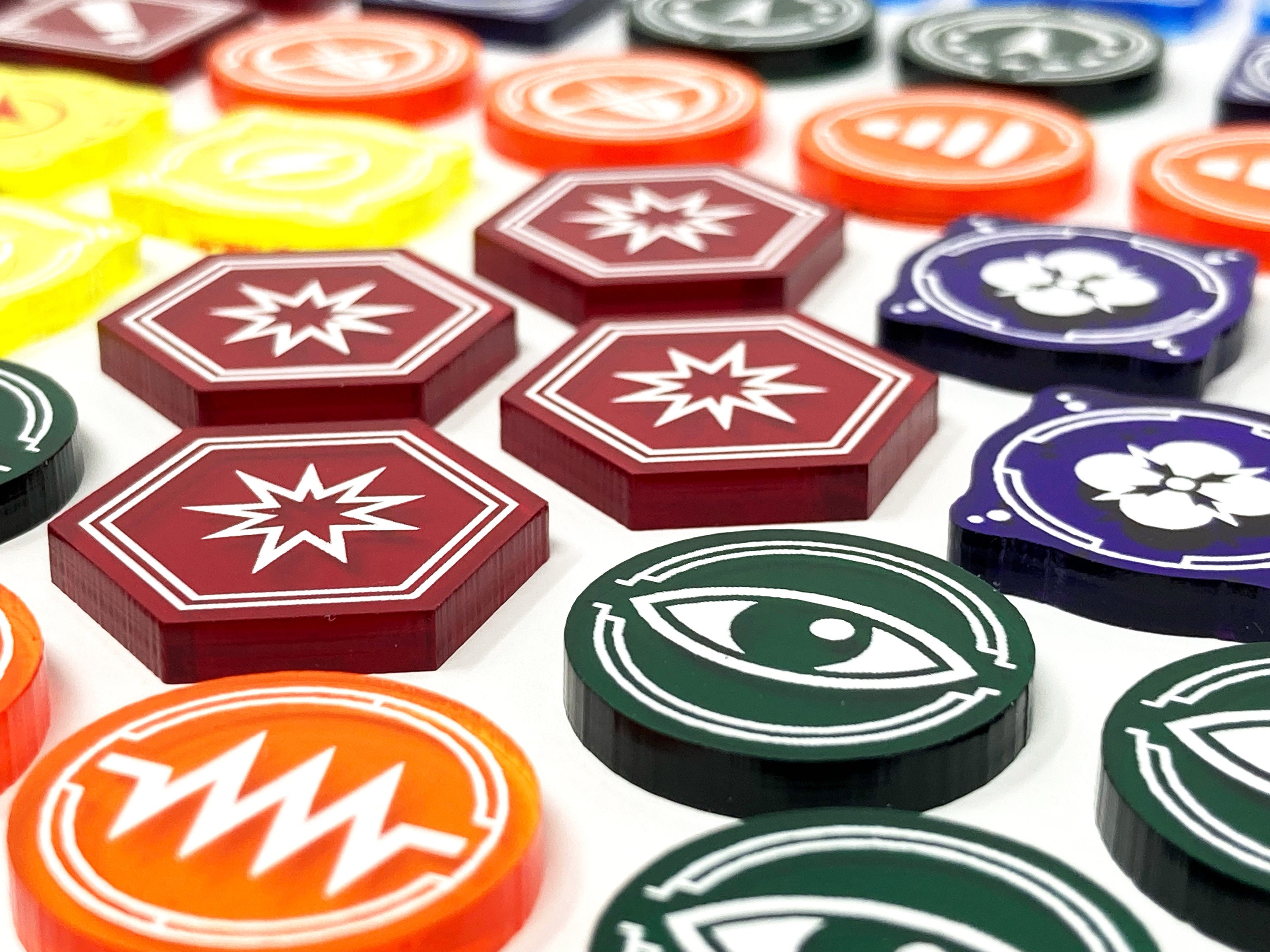 X-wing Token Set Translucent Series Star Wars X-wing | Etsy