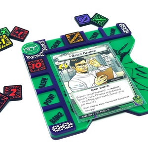 Hulk/she-hulk Themed Hero Board for Marvel Champions LCG Compatible ...