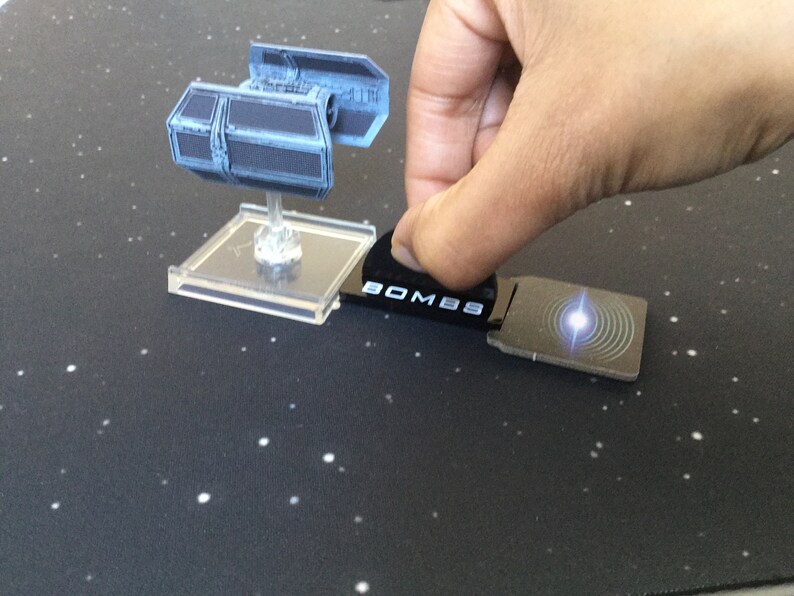 1 X Bomb Dropper Template - Star Wars X-wing Compatible - Etsy