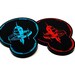 Keyforge - Ward and Enrage Tokens - Black - Etsy
