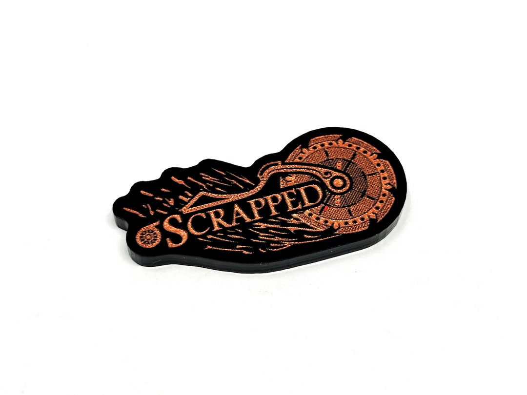 1 X Scrapped Token (double Sided) for Flesh and Blood TCG - Etsy