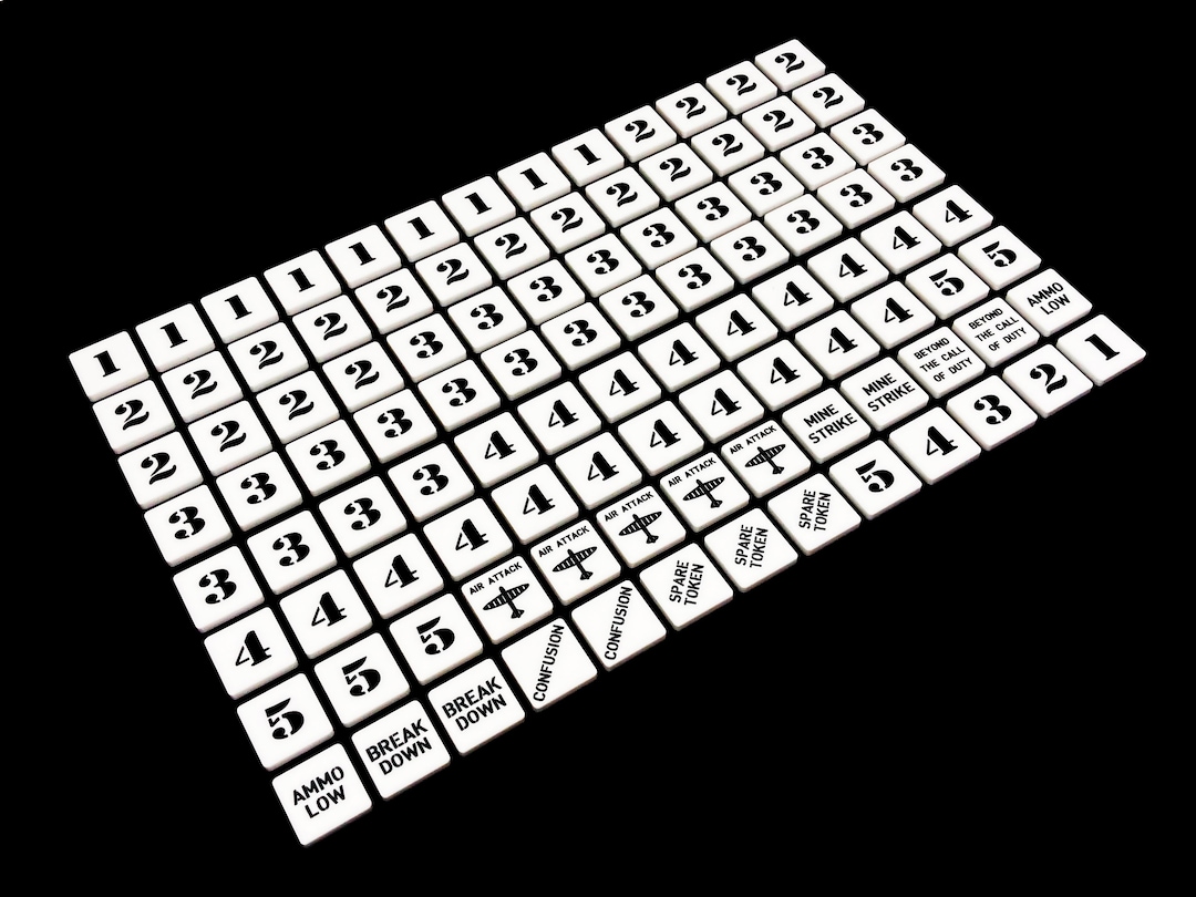 Battlegroup Morale Token Set - Etsy