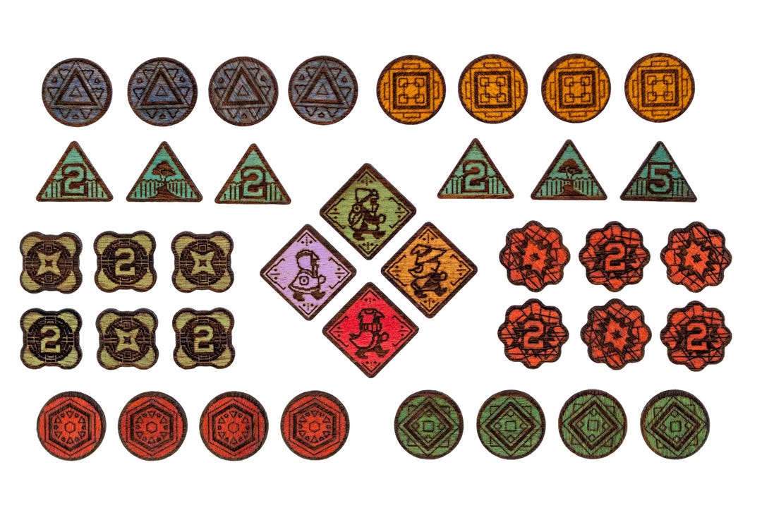 Ranger Token Set for Earthborne Rangers - Etsy