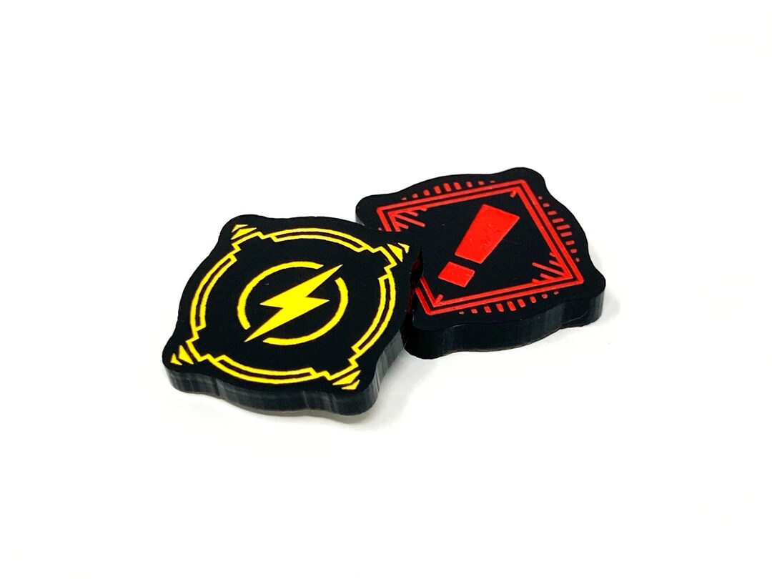 2 X Charge/stress Tokens Star Wars X-wing Compatible - Etsy