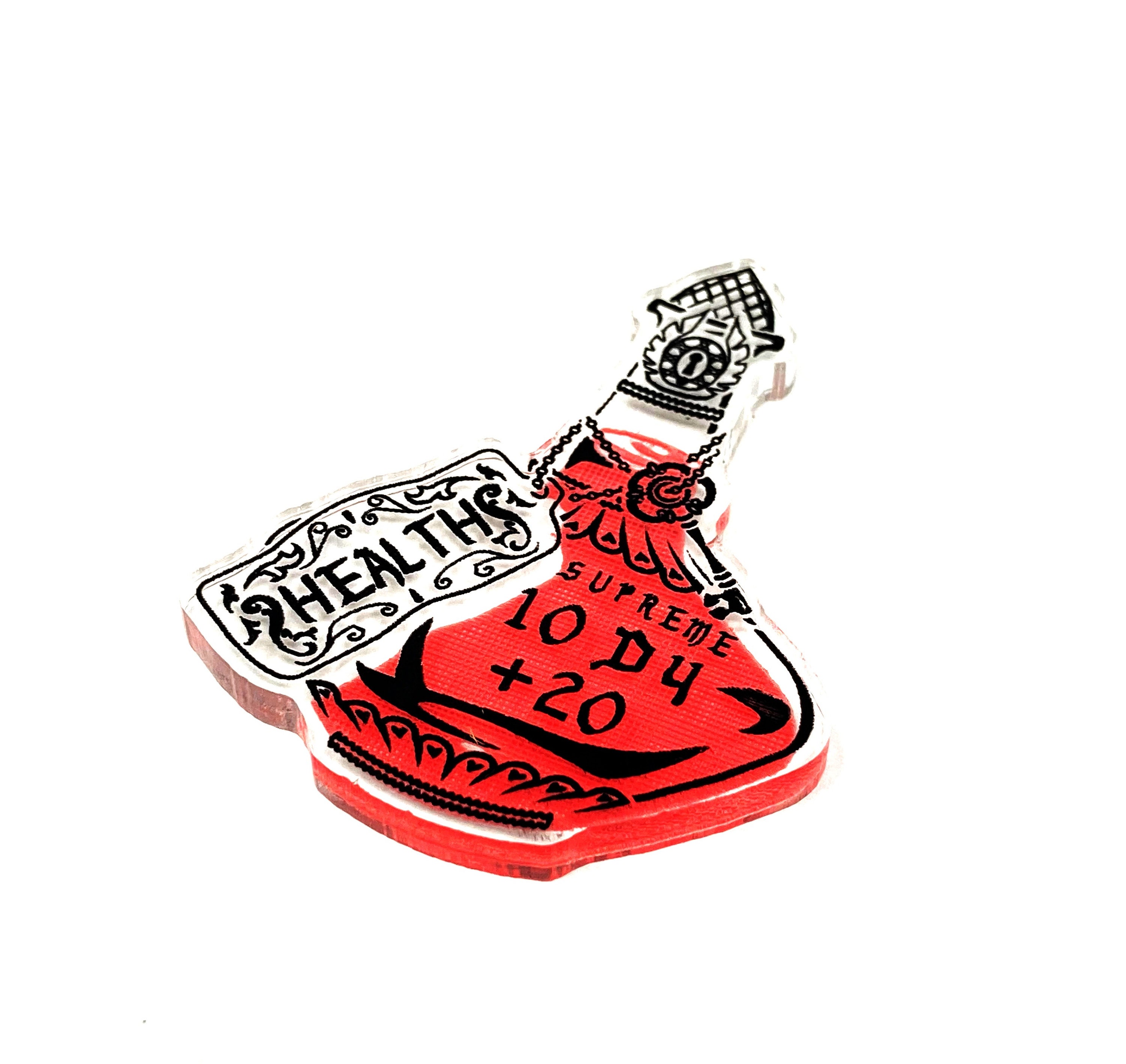 Healing Potion Token Set double Sided for Dungeons & Dragons - Etsy