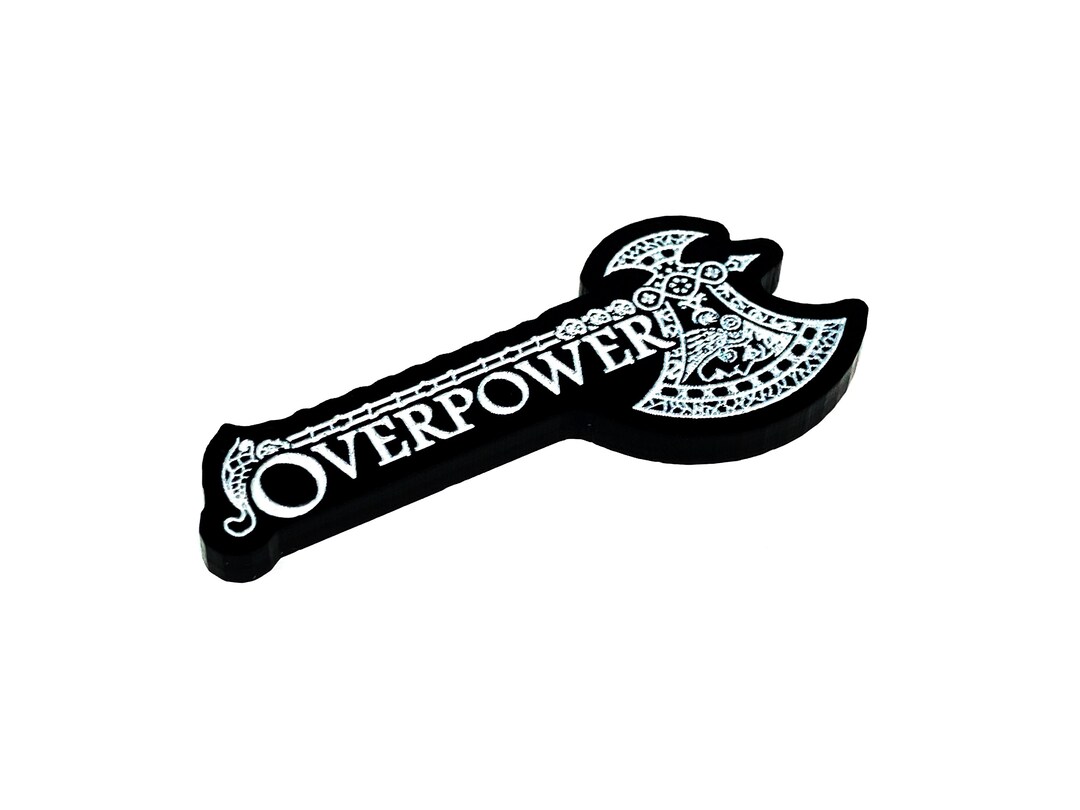 1 X Overpower Token (double Sided) for Flesh and Blood TCG - Etsy