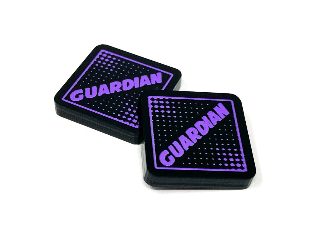 2 X Guardian Trait Tokens (double Sided) for Marvel Champions LCG - Etsy