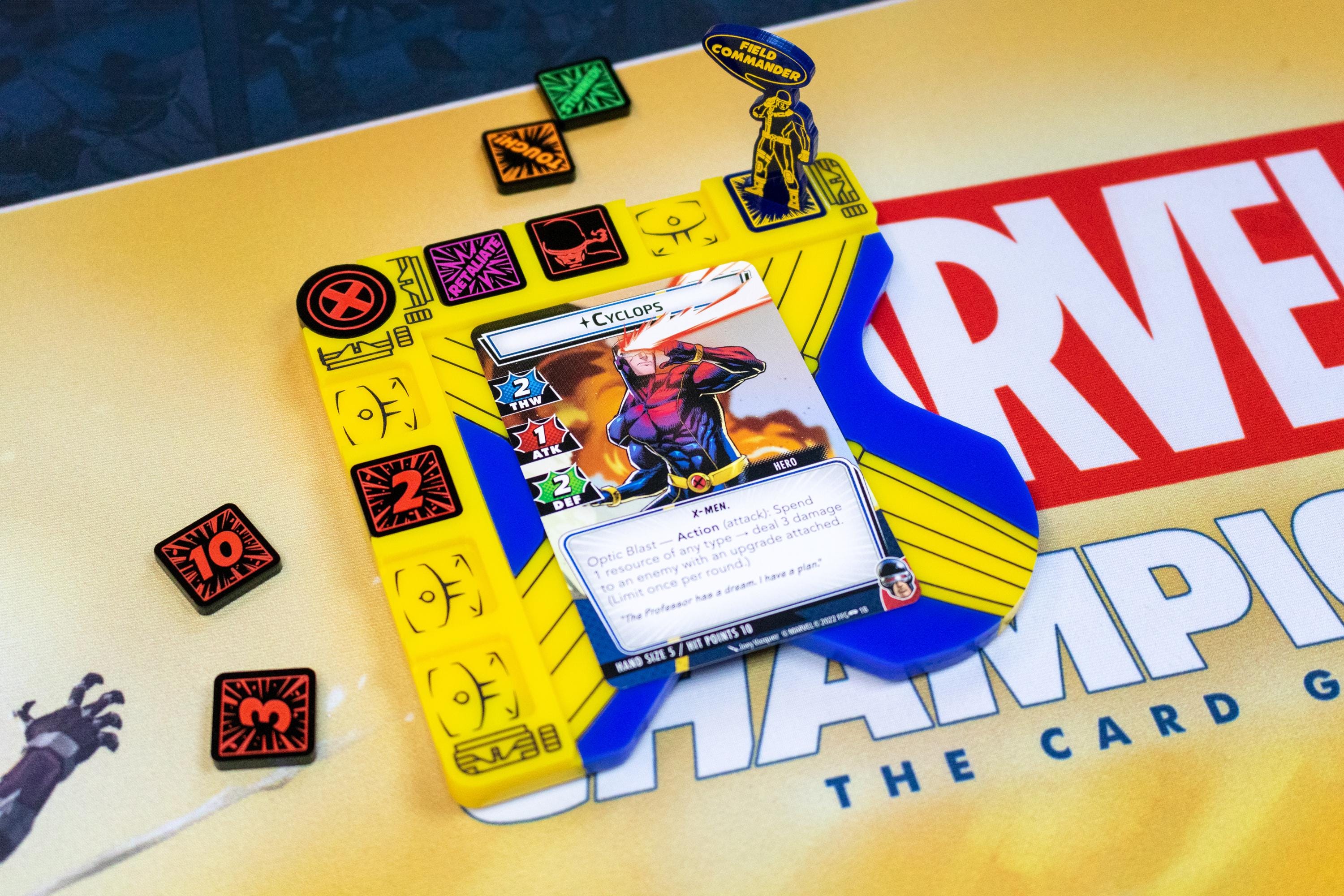 XM Themed Hero Board for Marvel Champions LCG Compatible, (tokens NOT ...
