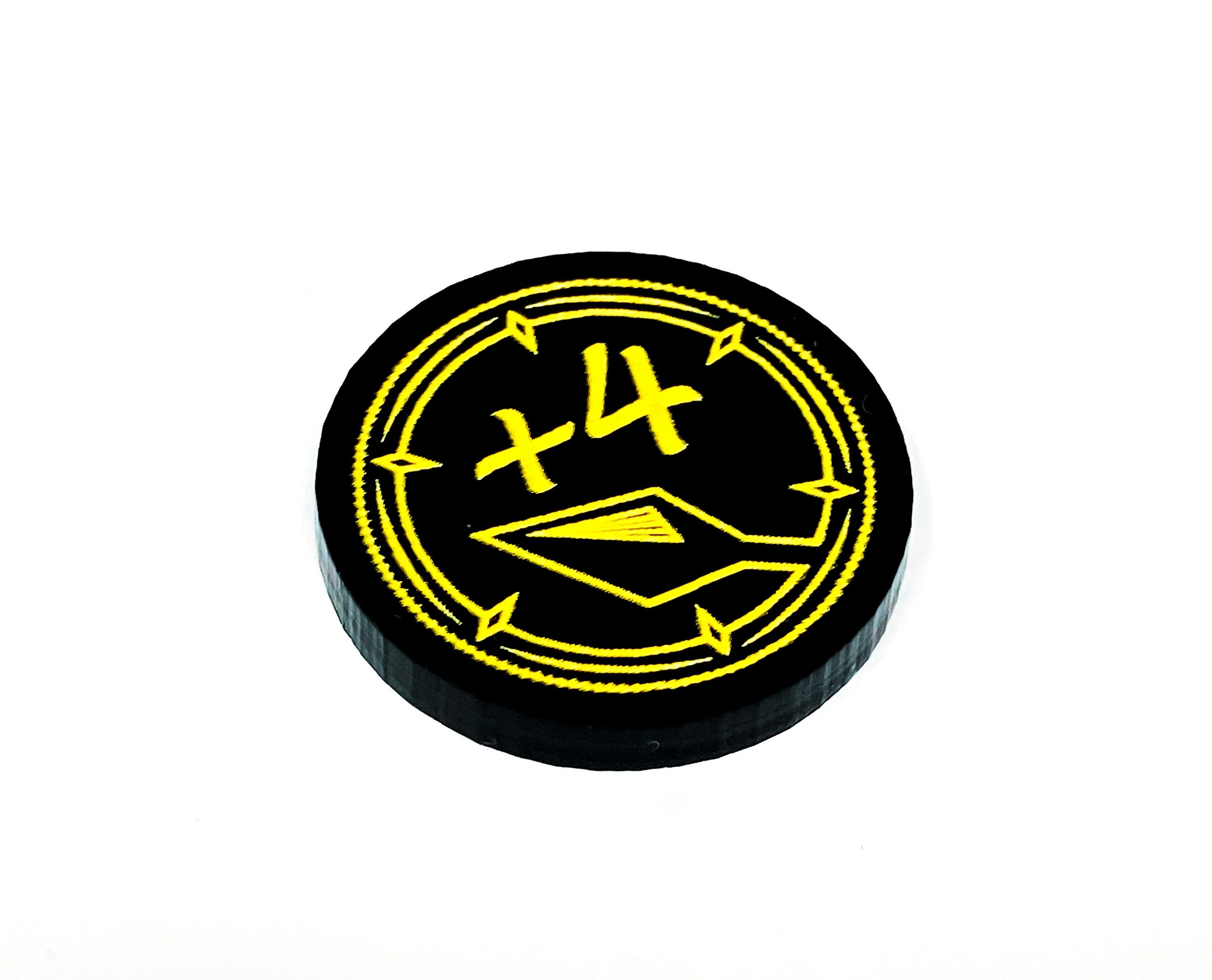 2 X 3/4 Damage Modifier Tokens double Sided for Flesh and | Etsy