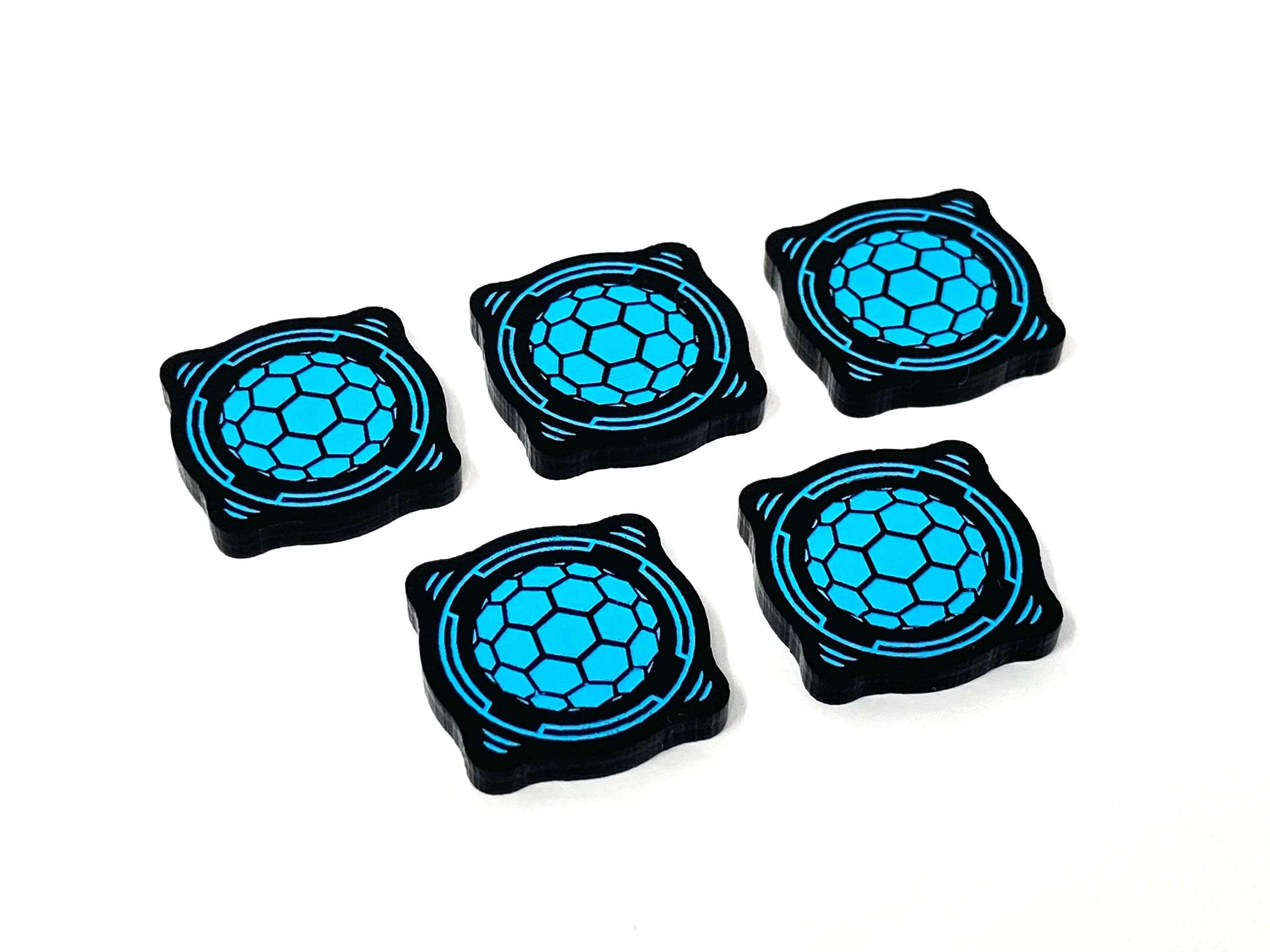 5 X Shield Tokens Black Series Star Wars X-wing Compatible | Etsy