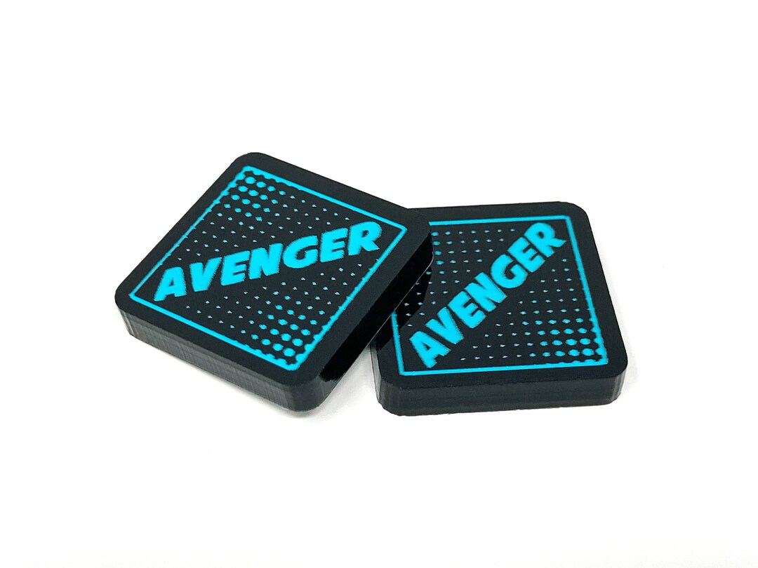 2 X Avenger Trait Tokens (double Sided) for Marvel Champions LCG - Etsy