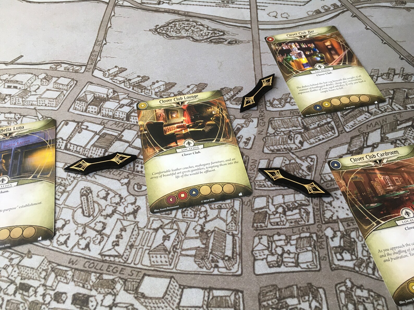 Path Markers double Sided for Arkham Horror LCG Compatible - Etsy