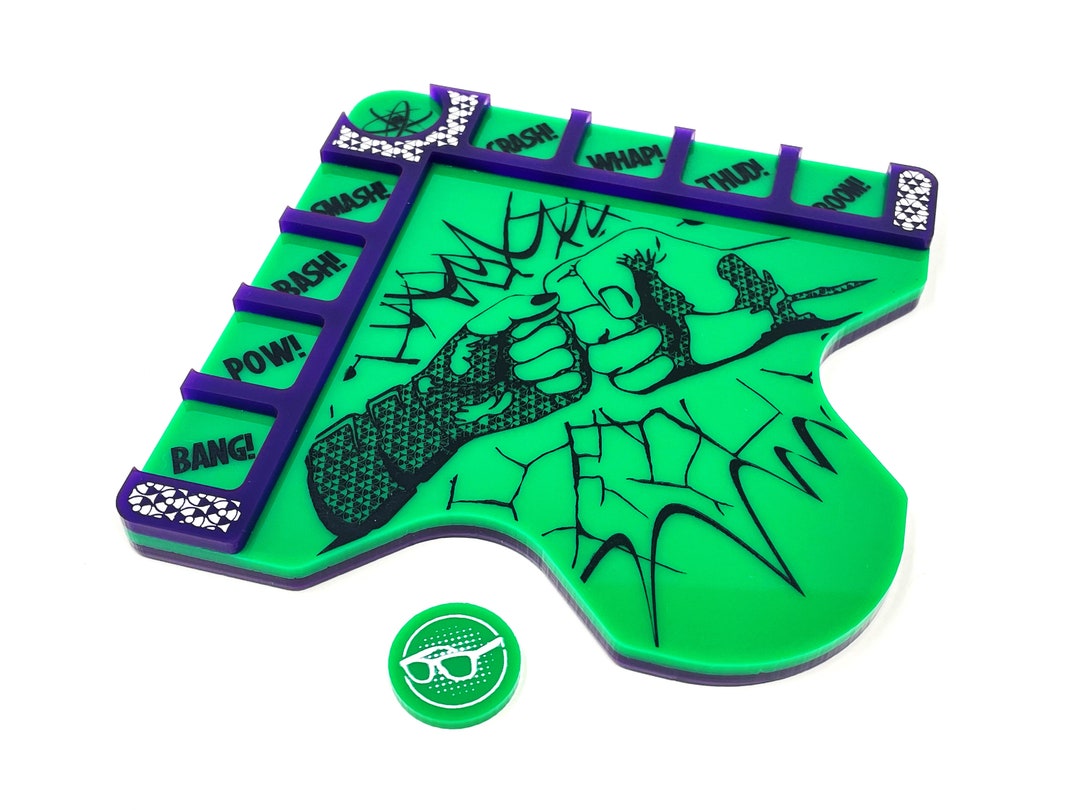 Hulk/she-hulk Themed Hero Board for Marvel Champions LCG Compatible ...