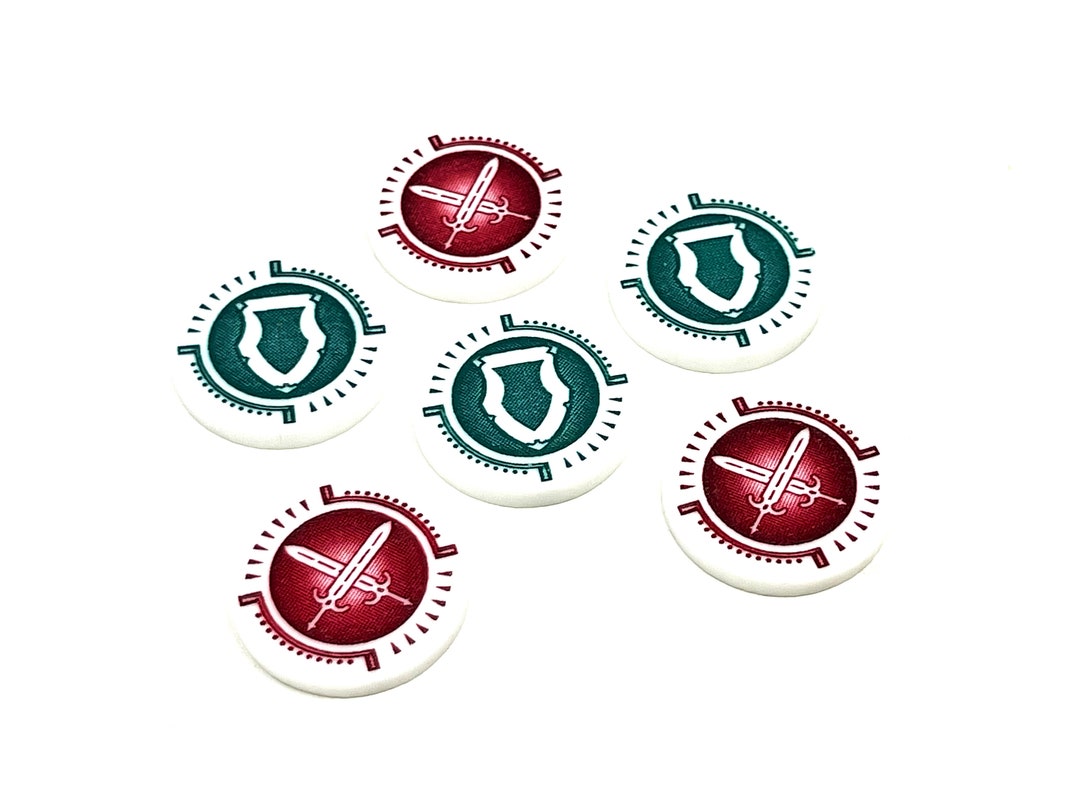 Warhammer 40k 10th Edition Objective Control Token Set - Etsy