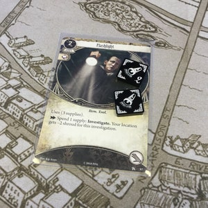 2 X Flashlight Tokens (double Sided) for Arkham Horror LCG - Etsy UK