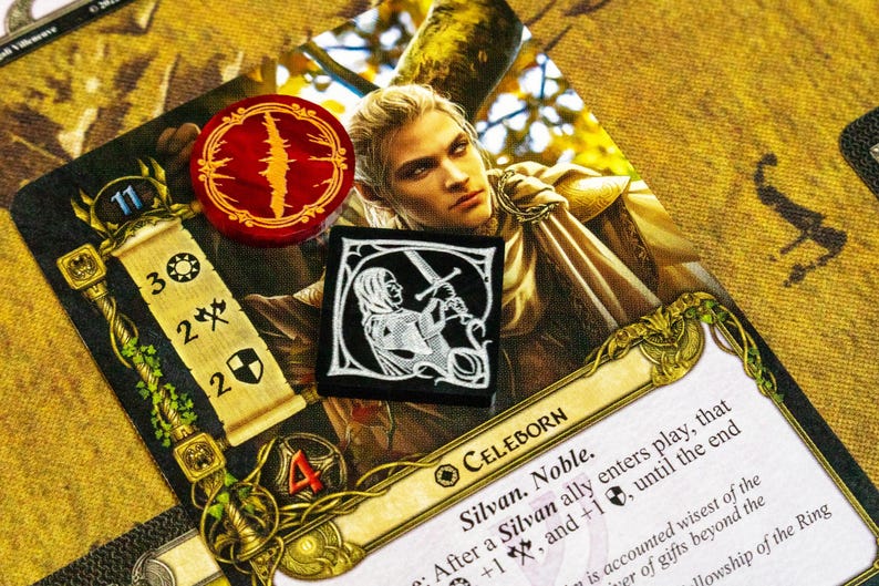 Ready/exhausted Tokens - Acrylic - for LOTR LCG - Etsy