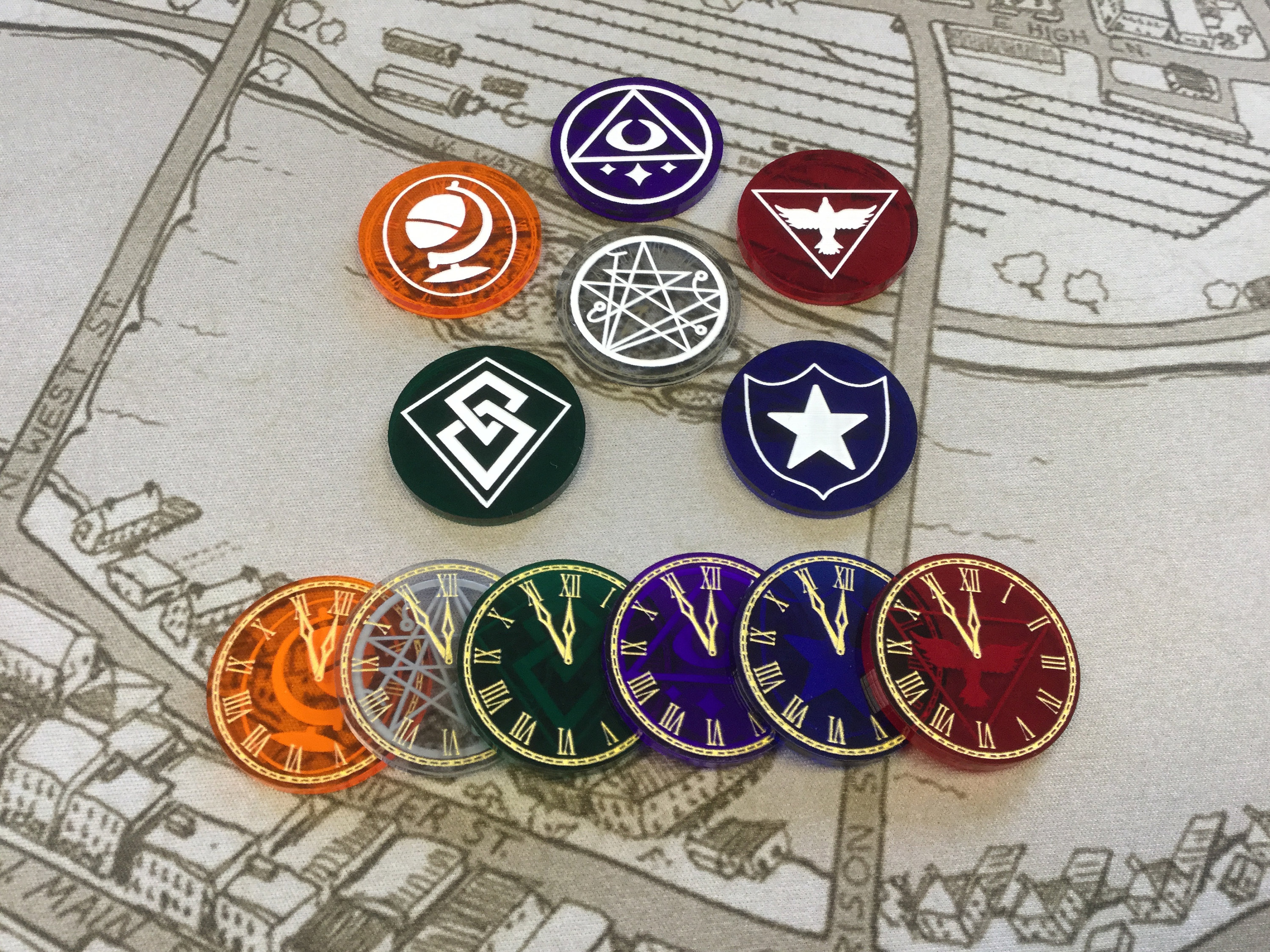 Arkham Horror LCG Compatible Acrylic Action/turn Tracker - Etsy Australia