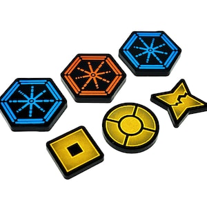 Objective Designation Token Set for Star Wars Shatterpoint (double ...