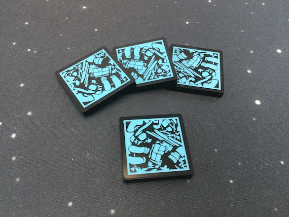 Imperial Assault Compatible Acrylic Rubble Tokens | Etsy