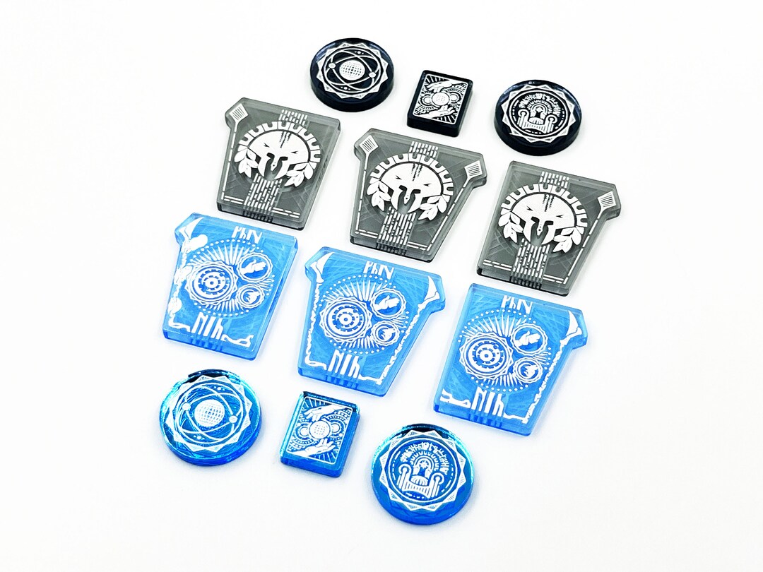 Agent Token Set for Dune Imperium - Uprising (6 Player Game) - Etsy