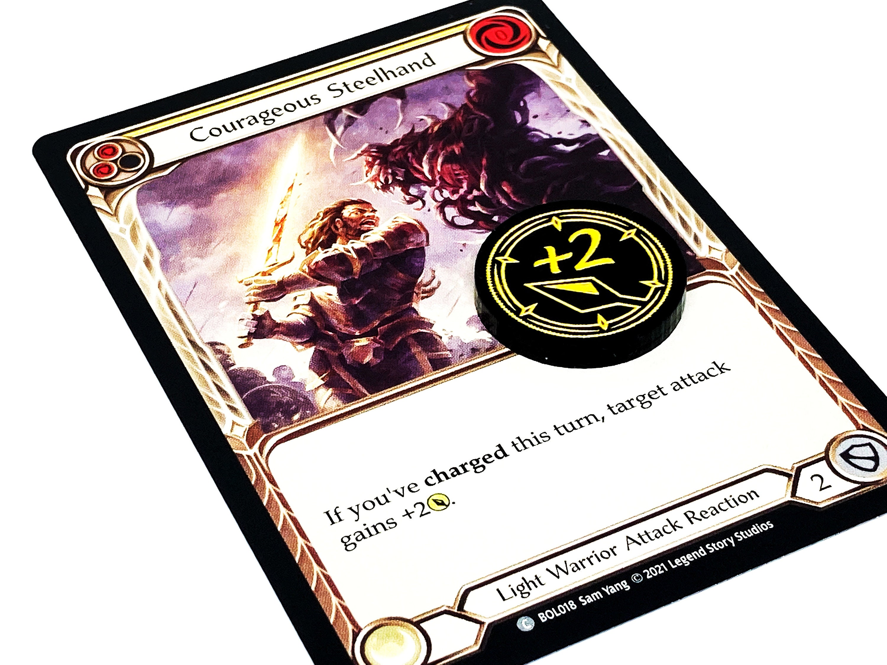 2 X 1/2 Damage Modifier Tokens double Sided for Flesh and - Etsy