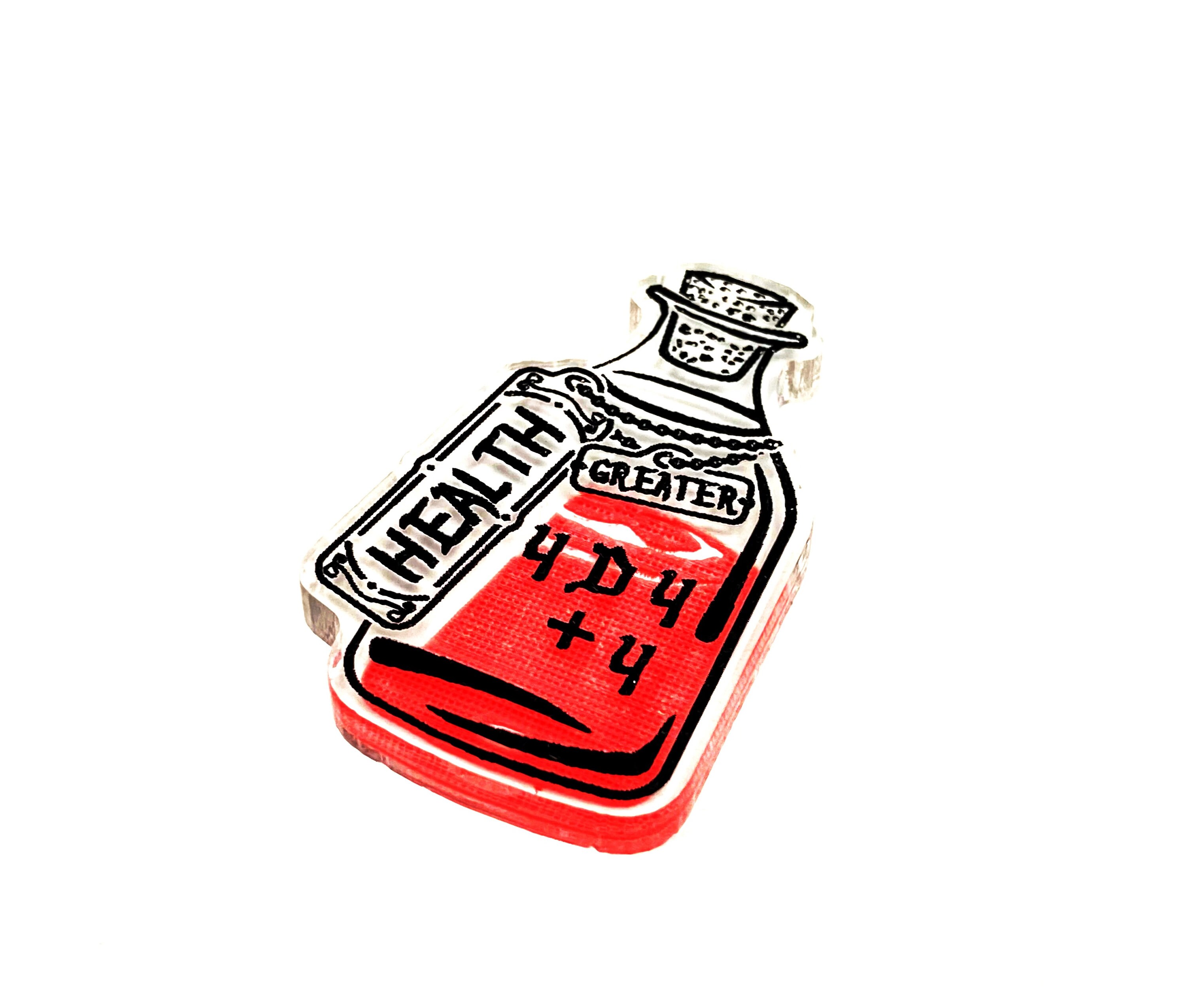 Healing Potion Token Set (double Sided) for Dungeons & Dragons - Etsy