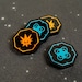Keyforge - Ward and Enrage Tokens - Black - Etsy