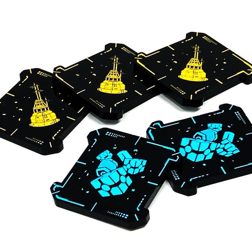 Scenario Objective Acrylic Tokens X-wing Compatible - Etsy