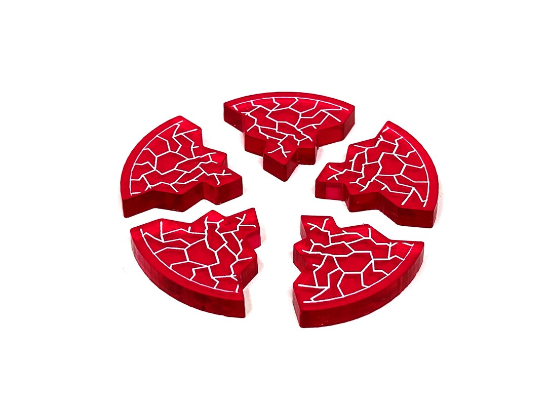 5 X Kinetic Shield Tokens for Marvel Champions LCG, Single Sided - Etsy