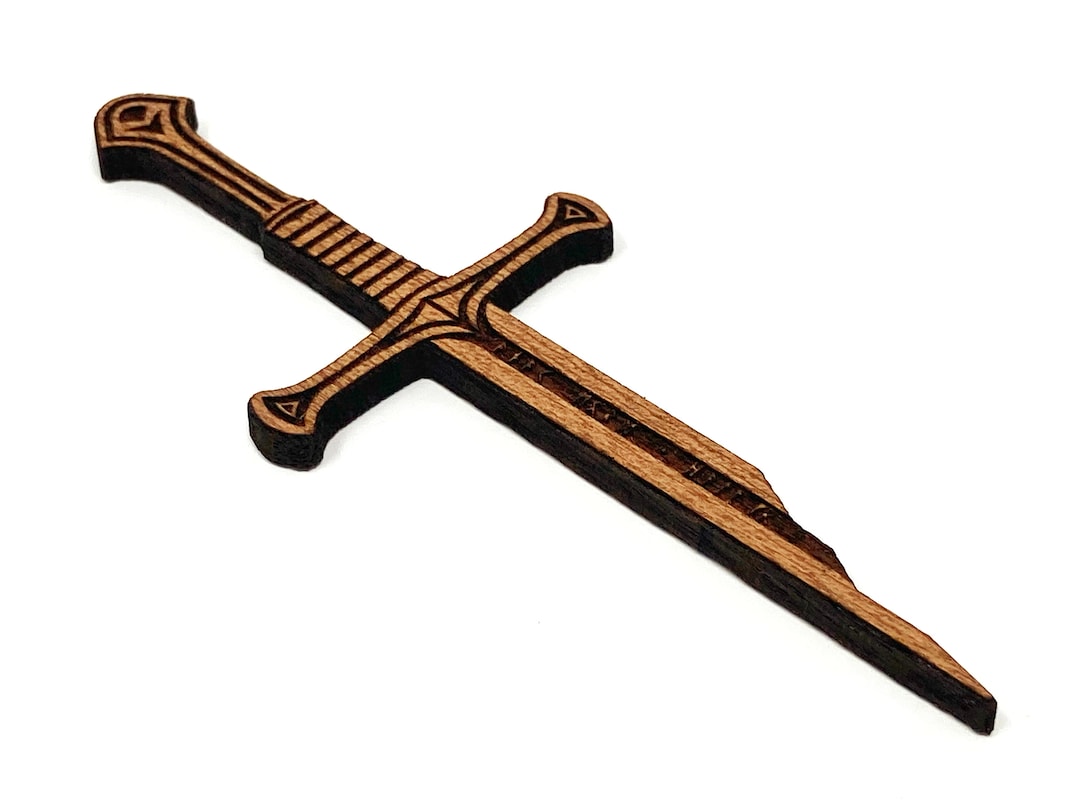 1 X First Player Token for Lord of the Rings LCG, Solid Mahogany ...