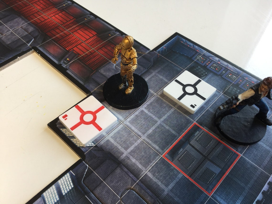 Imperial Assault Compatible Acrylic Crate Tokens | Etsy