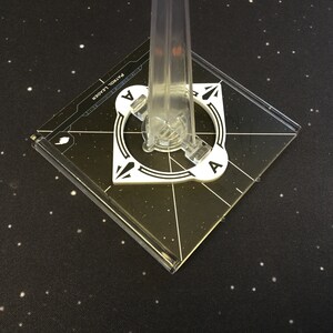 X-wing 2.0 Compatible, Acrylic Epic Base Compatible Arc/id Tokens - Etsy