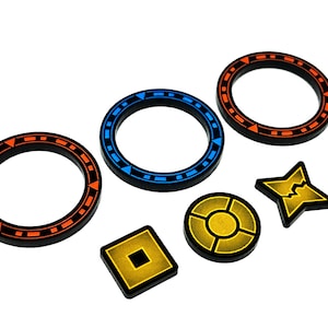 Objective Designation Token Set (rings) for Star Wars Shatterpoint ...