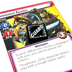 2 X Guard Tokens (double Sided) for Marvel Champions LCG (fan Made ) - Etsy