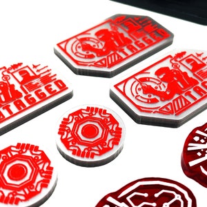 Netrunner TCG - Token Set - Etsy