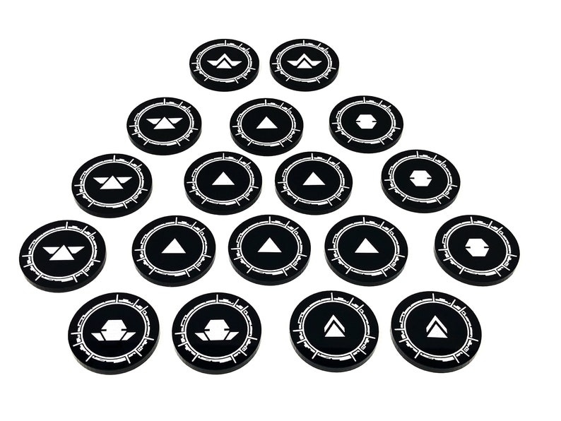 SW Legion Compatible, Acrylic Order Tokens - Etsy