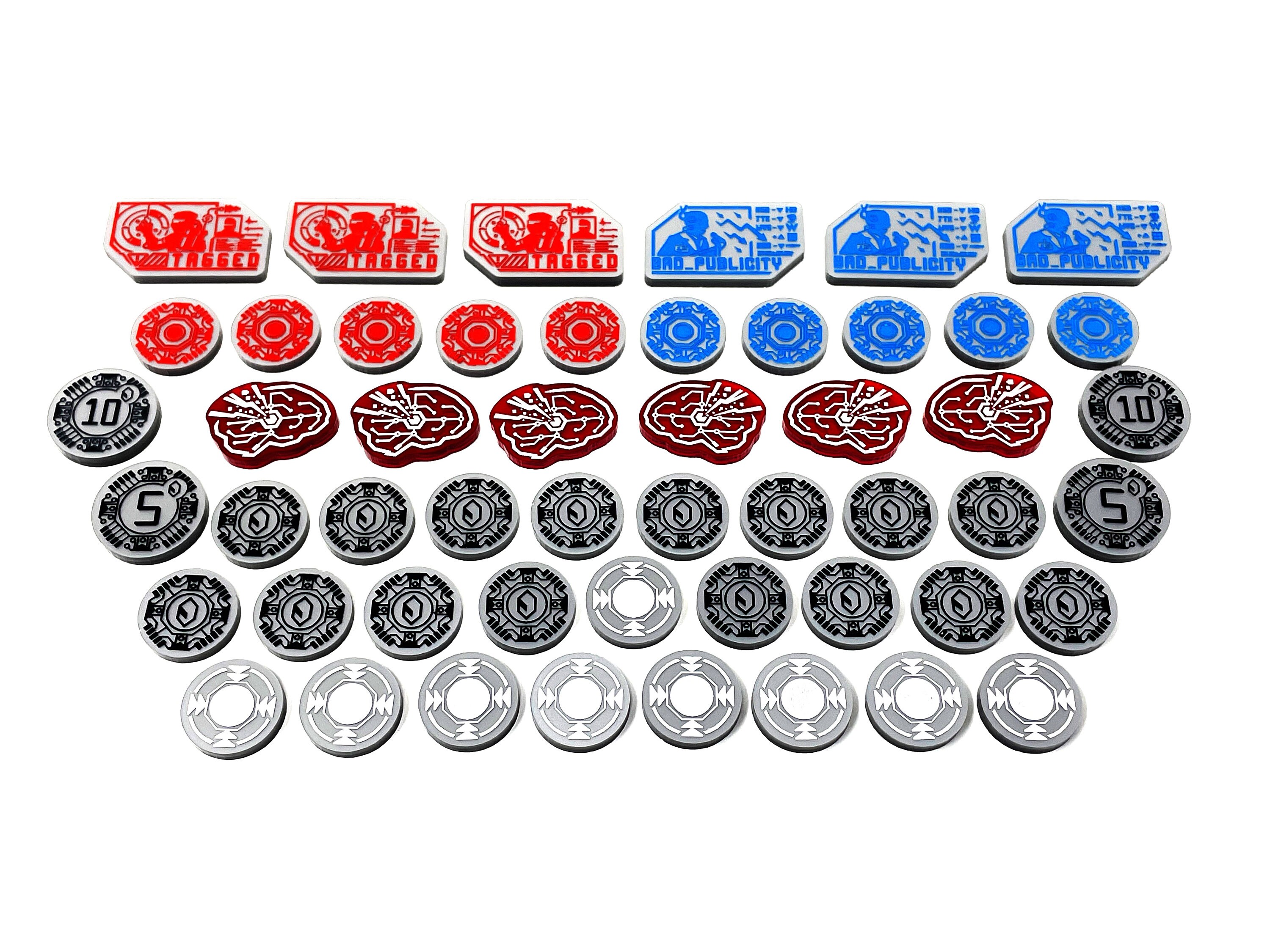 Netrunner TCG Token Set - Etsy