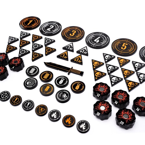 Full Double Sided Token Set for Kill Team - Etsy